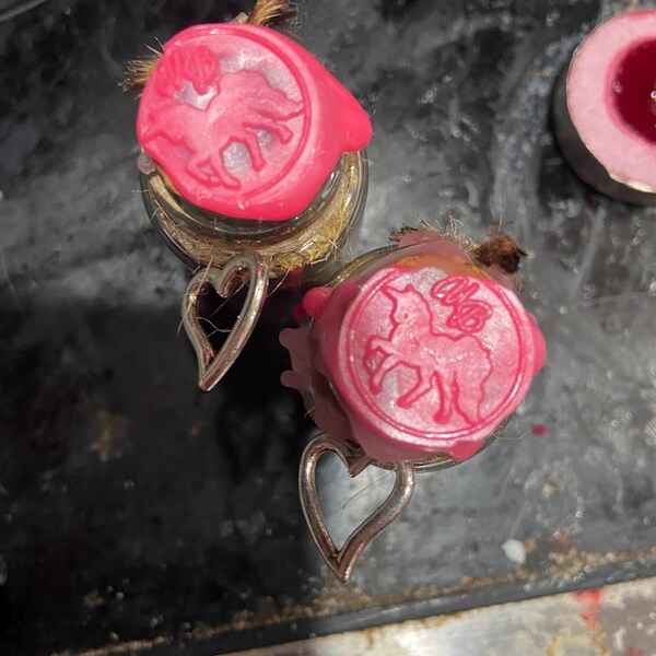 Custom Initial Logo Wax Seal Stamp Set for Wedding Invitation ...