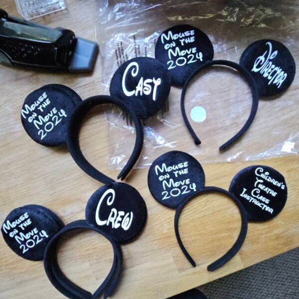Disney Cheer Summit 2024 Mickey & Minnie Personalized Disney Ears - Etsy