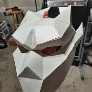 General KLYTUS Mask Make a paper mask with paper card and | Etsy