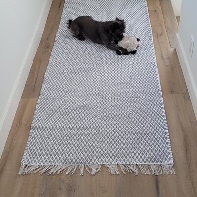 Kitchen Runner Rug, Washable Cotton Rag Rug - Etsy