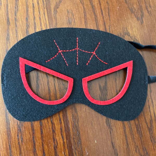 Super Spider Felt Mask/ Super Red Spider Mask/ Black Spider Mask/ Hot ...
