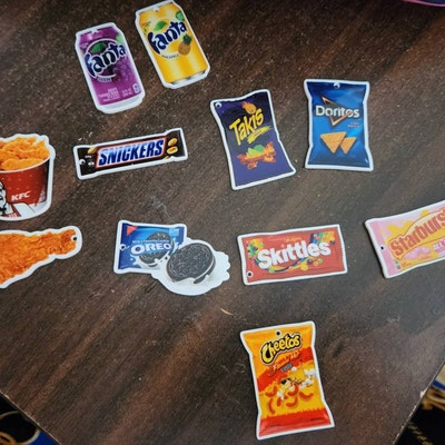 5,10,15,20,25 Piece Mix Set of JUNK FOOD Sweets Chips Candy Planar ...