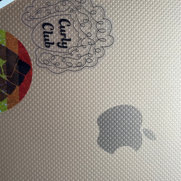 Curly Club Sticker, Clear Sticker, Curly Girl Sticker, Sticker for ...