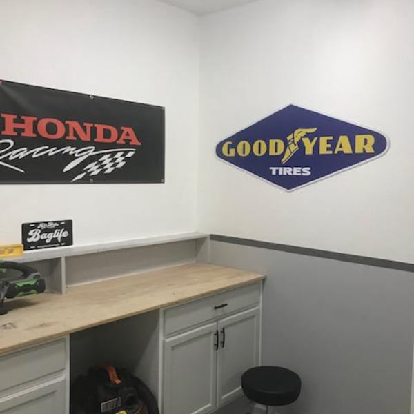 Goodyear Tires – 18in to 64in Tire Advertising REPLICA Metal Sign ...