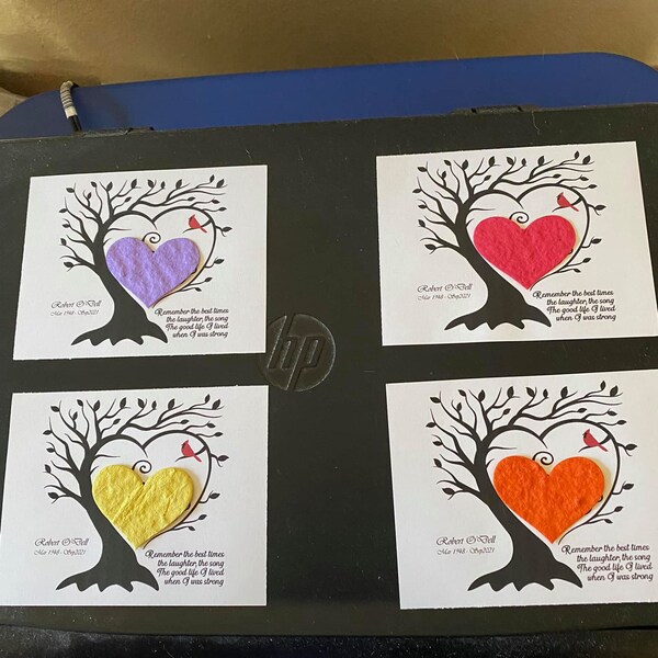 Cardinal Memorial Tree SVG, PNG, I Am Always With You, Heart Tree ...