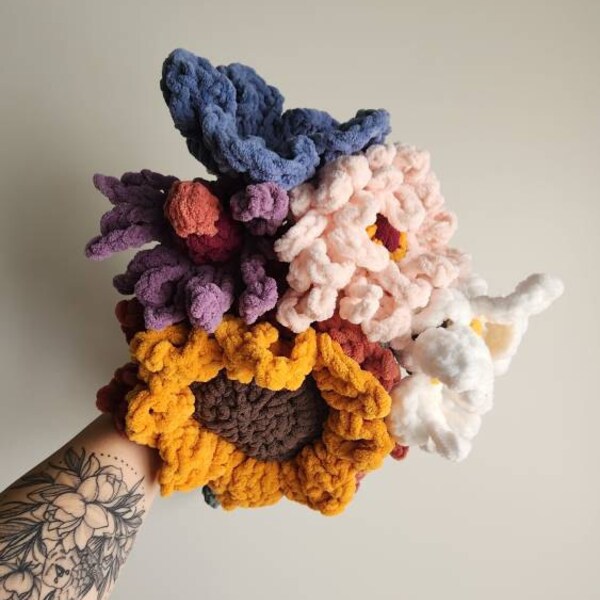 Christmas Flowers Crochet Pattern BUNDLE, Christmas Floral Patterns, Crochet Poinsettia, Crochet ...