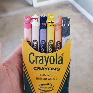 Kermit the Frog Crayon Carving | Etsy