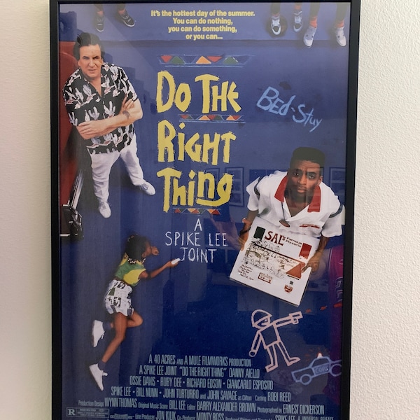 Do the Right Thing Movie Poster Glossy High Quality Print Photo Wall ...