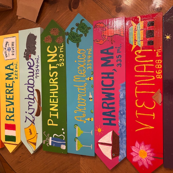 Destination Arrow Signs, Sign Post Arrows, Tropical Sign Post Arrows ...