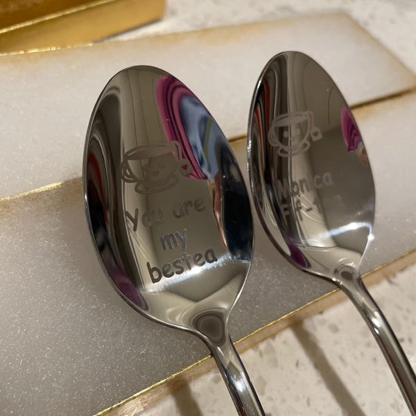 Personalized Ice Cream Spoons Custom Engraved Spoon to a Lifetime of ...