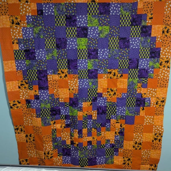 Pixel Skull Quilt Pattern PDF by Simpson Designs Studio, Digital ...