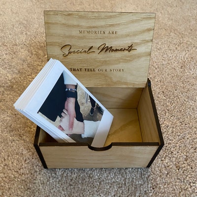 Personalized Wooden Keepsake Memory Gift Box. Laser Engraved - Etsy