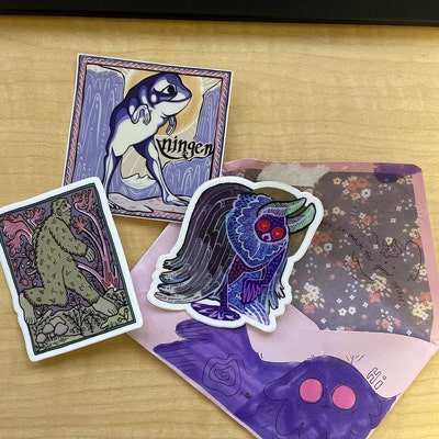 Fireco Monster, a Cryptid Centipede: Insect Bestiary Art Print - Etsy