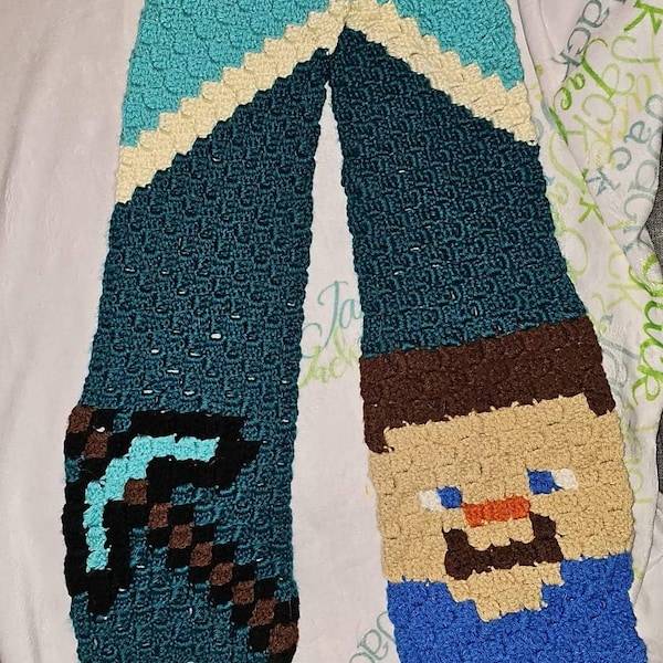 Crochet Pattern I Heart You Baby Blanket, C2C Baby Afghan, Corner to ...