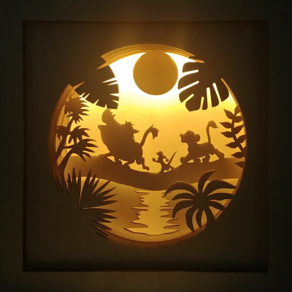 Night Light - Night Light Box - Birthday Gift - Personalized Gift ...