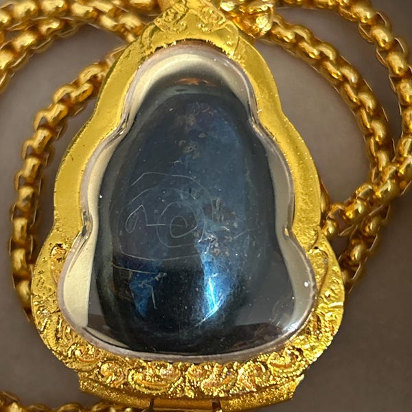 Rare LP Ruay Mahalap Magic Ring From Tako Temple / Powerful Rich Wealth ...