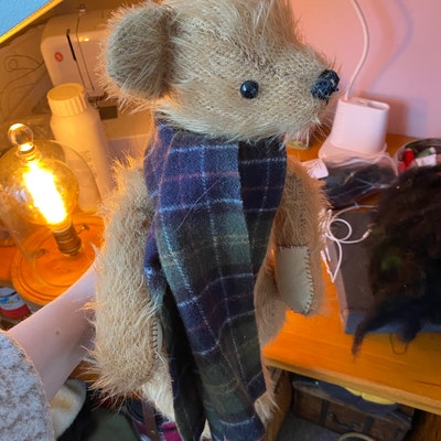 Personalised Memory Bear Handmade Jointed Traditional Style - Etsy UK