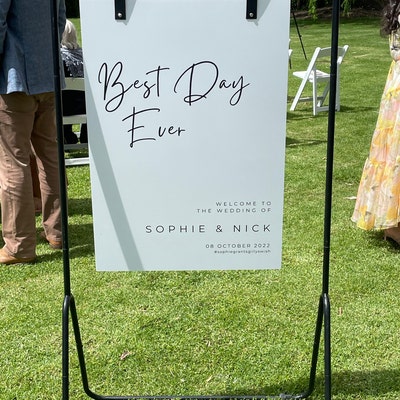 Leather Sign Straps for Hanging Sign Welcome Sign Hanging, Wedding Sign ...