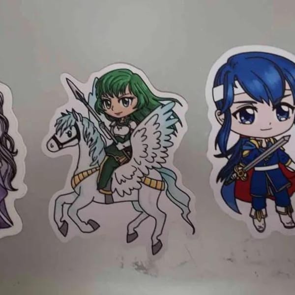 Pretty Cure/ Glitter Force Stickers: Transparent Magical Girl Stickers ...