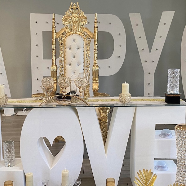 Foam Letters - Personalized, Standing, Thick Foam Letters - 30" Tall ...