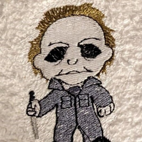 Michael Myers Embroidery Design Pattern File - Etsy
