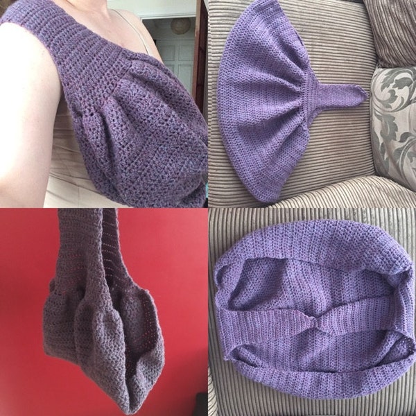 Baby or Pet Sling/wrap/carrier Crochet Pattern *customizable* for Baby ...