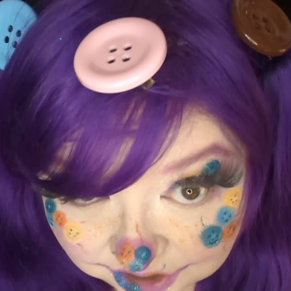 Hairclip - 2 Inch Button - Etsy