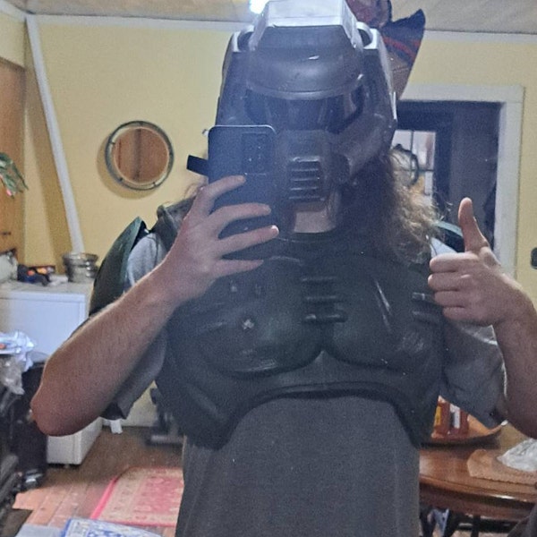 Doomguy/ Doom Marine/ Doom Slayer Bundle Armor/ Muscle T-shirt & Helmet ...