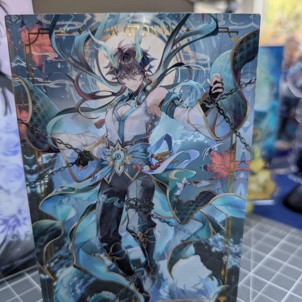 FFXIV Emet-selch Acrylic Standee - Large Multi Layered Display Piece - Etsy