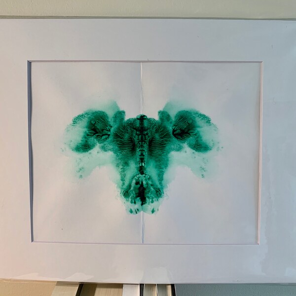 Unique Inkblot Print | 010 - Etsy