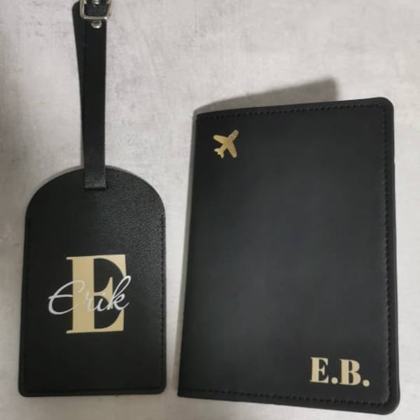 WEDDING / TABLEAU MARIAGE Placeholder Luggage Tags With Name ...
