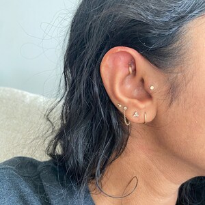 12G Dragon Claws Cartilage Earrings/septum Ring/tragus Hoop/daith Hoop ...