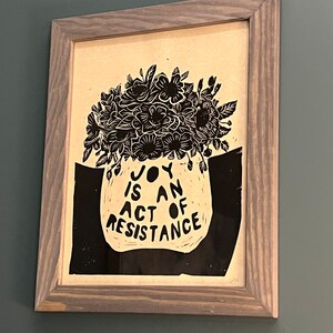 Community is Resistance Lino Style Illusration Block Style - Etsy