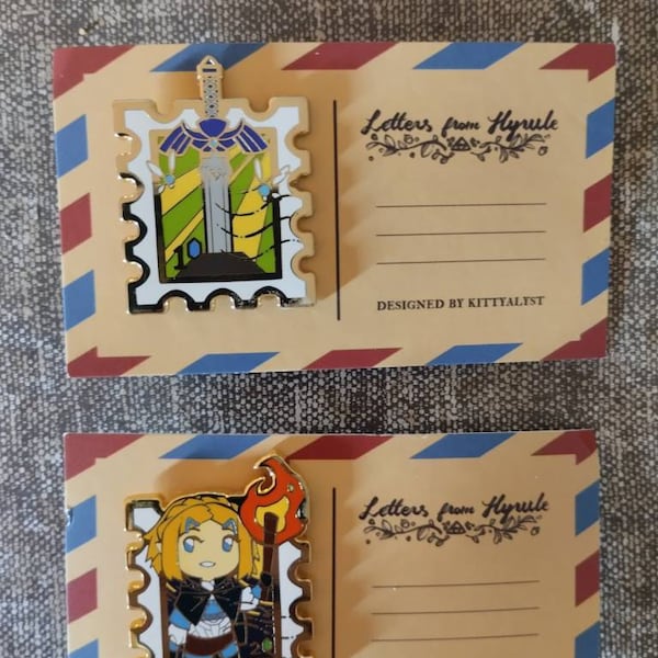 Letters From Hyrule [ Enamel Pin ] - Etsy