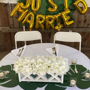 Monstera Leaf Set, Palm Leaves, Tropical Decor, Artificial Monstera ...