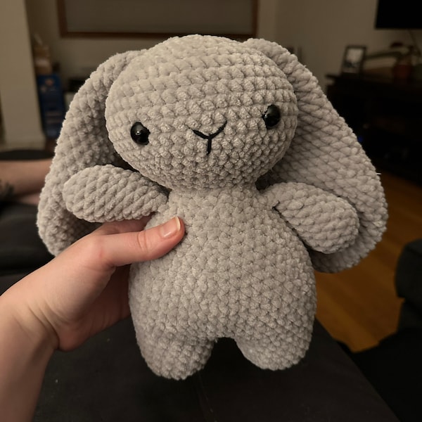 DIGITAL PATTERN: Chonky Bunny Crochet Plushie - Etsy