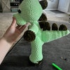 Dino Crochet Pattern, Dinosaur Amigurumi Pattern, Plush Bulky Yarn ...