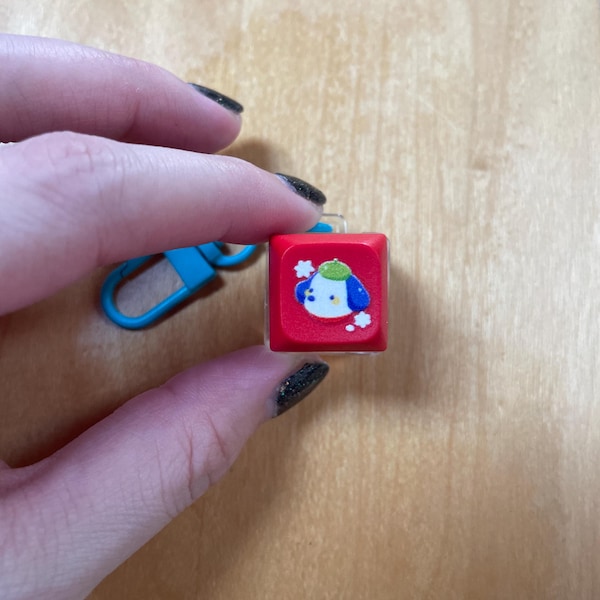 Keycap Keyboard Clicky Fidget Stimming Kawaii Cute Keychain - Etsy