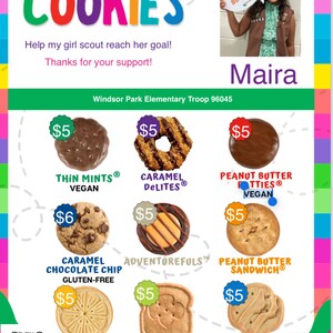 Girl Scout SVG, PNG, Girl Scout Clipart, Cookie Season Design, Instant ...