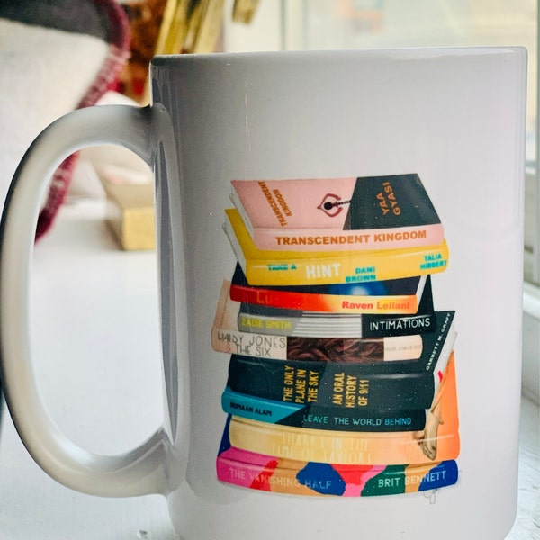 For the Love of Books Art Print * PERSONALIZED W/your 8 Favbook Titles ...