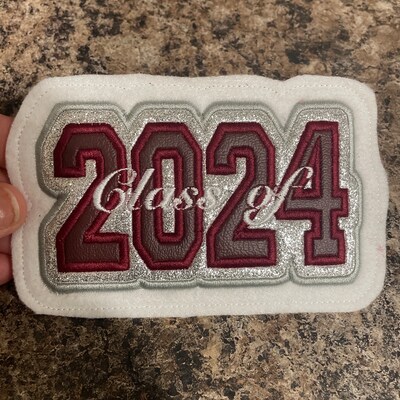 Graduation Year Letterman Jacket Patch Class Year Letterman Jacket ...