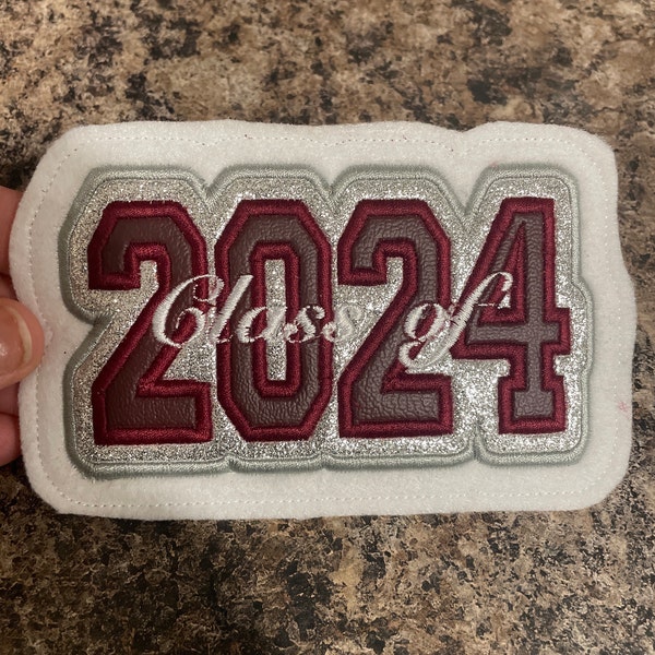 Graduation Year Letterman Jacket Patch | Class Year Letterman Jacket ...