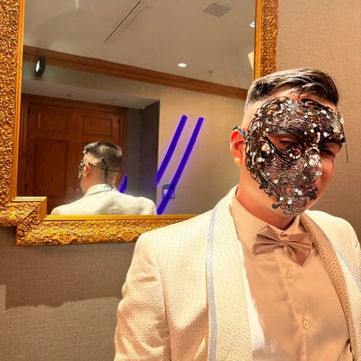 Black Masquerade Mask, Masquerade Mask, Masquerade Ball Mask, Unisex ...