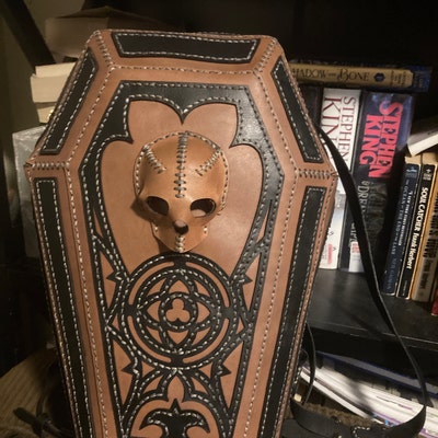Coffin Backpack Leather Pattern PDF by Leatherhubpatterns - Etsy