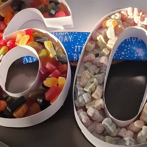 Fillable Number Boxes - Etsy UK