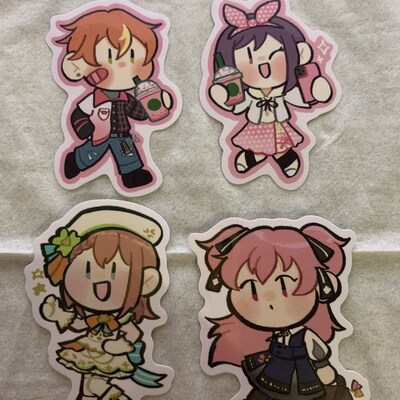 Project Sekai Sakura Ena Shinonome and Akito Shinonome Chibi Vinyl ...