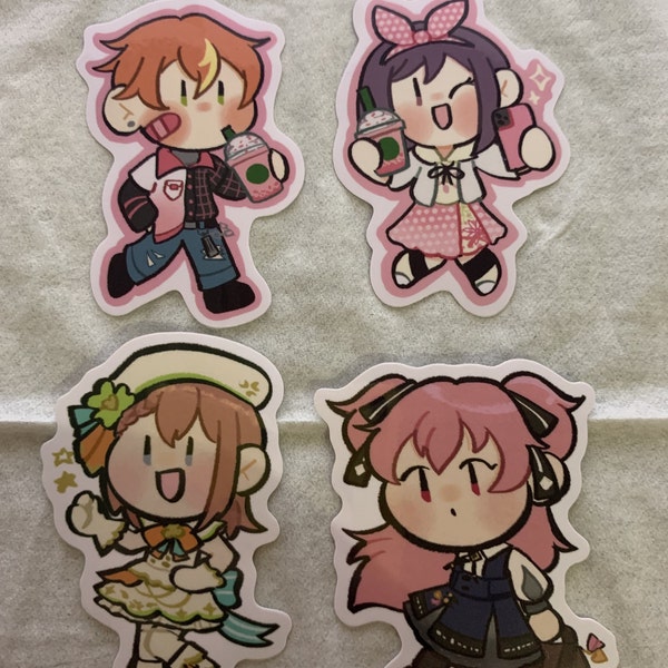 Project Sekai Vivid BAD SQUAD Squishmallow Vinyl Stickers: Kohane ...