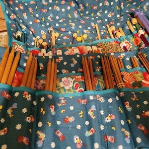 Hand Made Knitting Needle Case/ Organizer / Holder for - Etsy