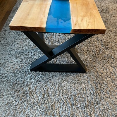 H 16 Inch, Coffee Table Legs, Z Shape, 1 Pair, SS320 - Etsy