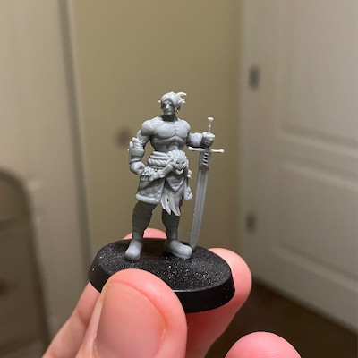 Kikimora Swamp Creature Miniature 3D Resin Printed 28-32mm - Etsy